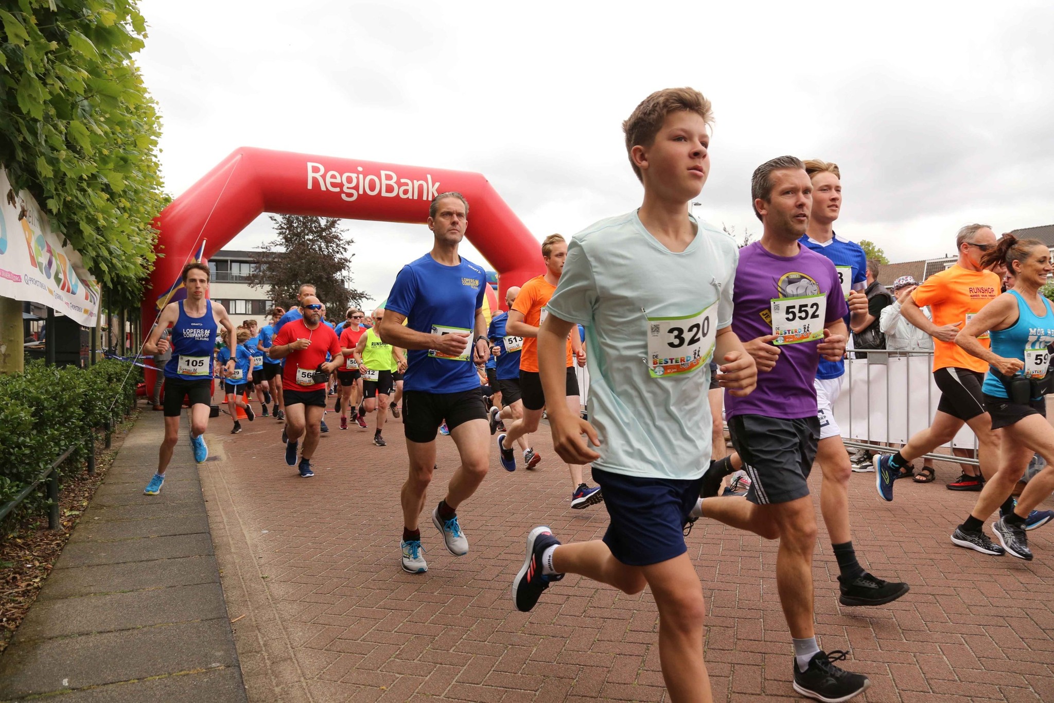 Besterd Mijl in Tilburg: hardlopen, wandelen en Nederlands elftal