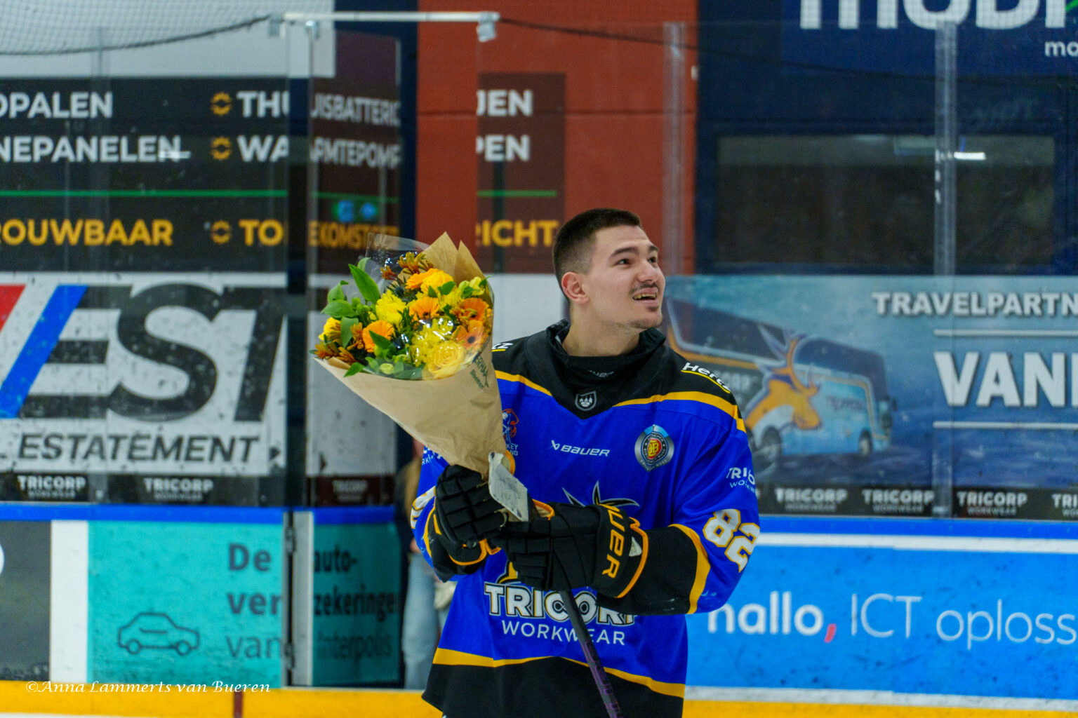 Trappers-speler Justin van der Ven wordt vader en is compleet in de wolken